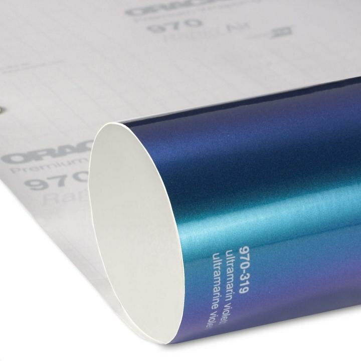 Oracal 970RA Premium Colorshift gegossen matt 20 x 30 cm Ultramarin V
